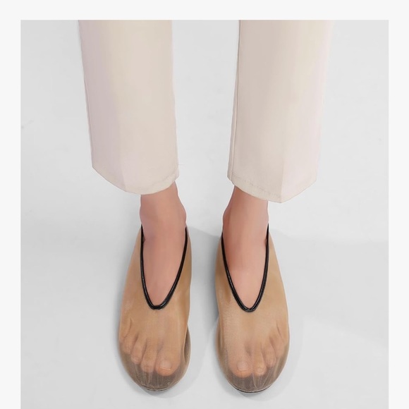 Shoes | New Mesh Neutral Ballet Flats Round Toe Womens 85 | Poshmark